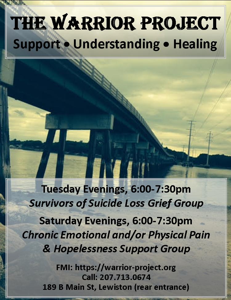 Support Groups | The Grief Warrior Project