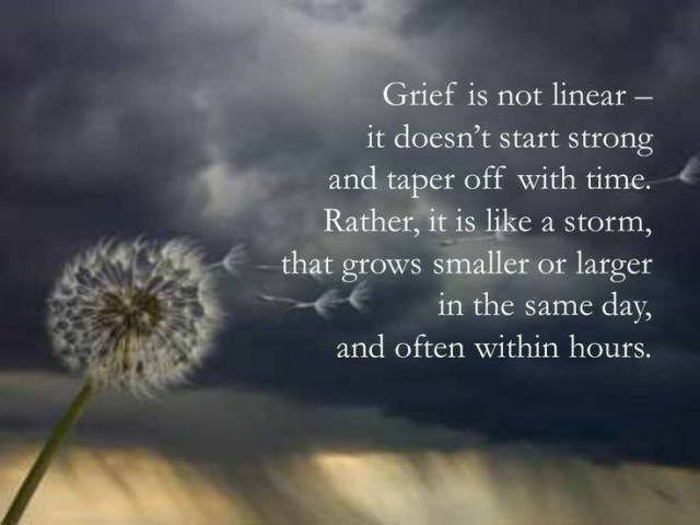 Grief Is Not Linear | The Grief Warrior Project